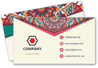 Printable Mandala Business Card Templates for Creative Brands