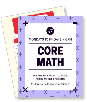 Math Poster Templates Free to Customize, Download & Print