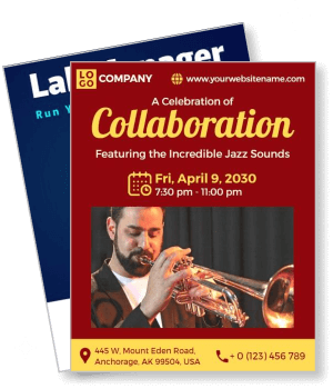 Free Collaboration Flyer Templates for Business & Events