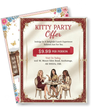 Kitty Party Poster Templates | Ready to Print & Share