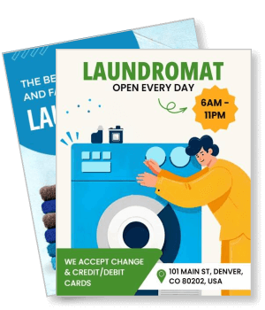 Laundry Poster Templates - Free for Clean & Creative Designs