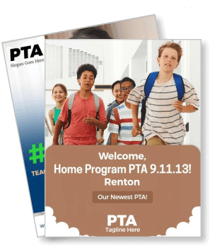 PTA Poster Templates for School Meetings and Events
