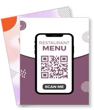 QR Code Poster Templates - Easily Customize & Instantly Download