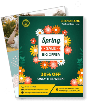 Spring Flyer Templates for Sales, Events, and Promotions