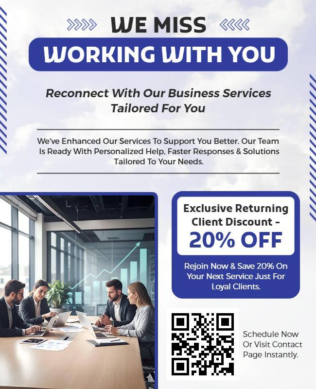 Loyal Client Offer Business Flyer Template