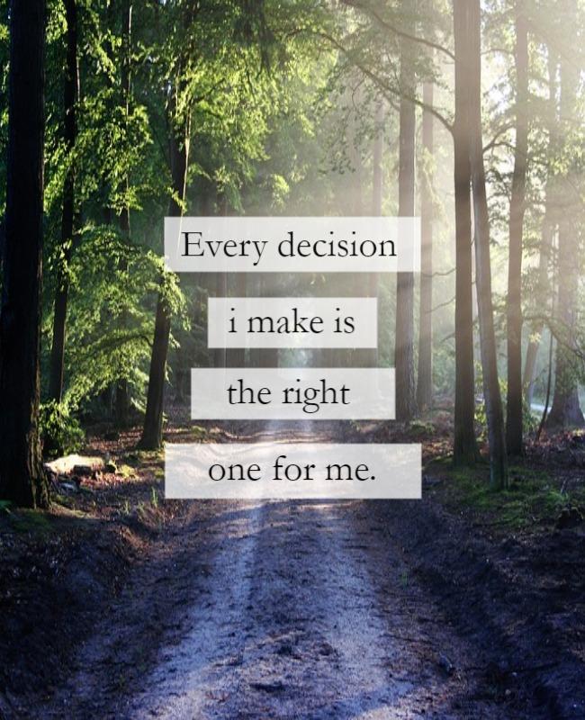 Serene Forest Path Motivational Quote Poster Template
