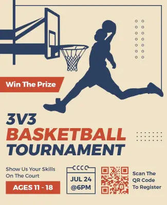 Basketball Flyer Templates - Free to Edit, Download & Print