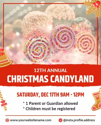 Free Candy Flyer Templates for Donations, Sales & Events