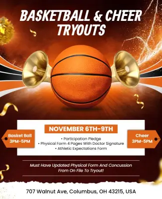 Basketball Flyer Templates - Free to Edit, Download & Print