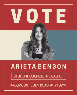 Election Poster Templates for Campaigns and Voting Events