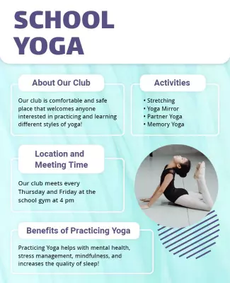 Yoga Poster Templates | Free to Customize, Download & Print