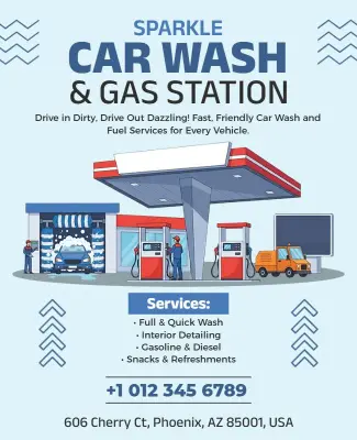 Car Wash Flyer Templates – Free & Editable Designs