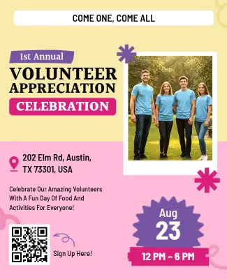 Free Printable Appreciation Flyer Templates for Recognition