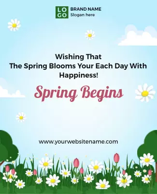 Spring Poster Templates - Free, Editable & Print-Ready