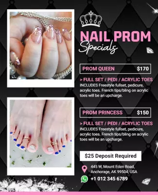 Prom Poster Templates - Free, Editable & Printable Designs