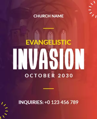 Evangelism Flyer Templates for Church and Ministry Outreach