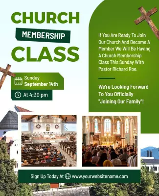 Membership Flyer Templates - Free to Customize & Download