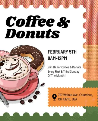 Fresh Coffee Flyer Templates for Cafes and Community Events