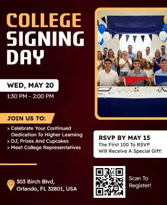 College Flyer Templates for Campus Events & Academic Program