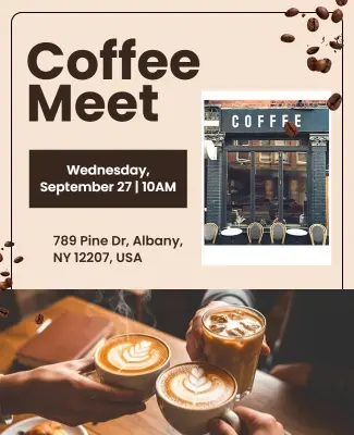 Free Coffee Flyer Templates for Community Mornings & Meetups