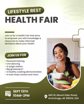 Health Fair Flyer Templates - Free to Edit & Download Online