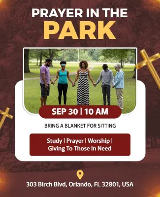 Prayer Flyer Templates for Church Meeting and Events