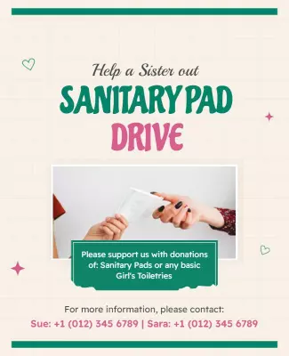 customizable Toiletry Drive Flyer Templates | DesignWiz