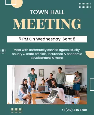 Meeting Announcement Flyer Templates for Every Occasion