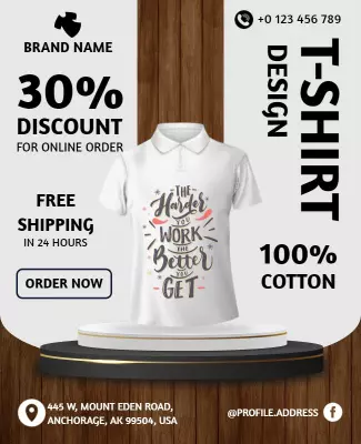 Customizable T-Shirt Sale Flyer Templates for Designs & Events