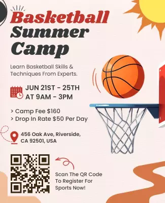 Basketball Poster Templates | Free to Customize & Easily Download