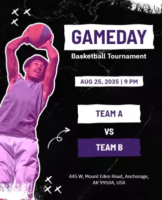 Basketball Poster Templates | Free to Customize & Easily Download