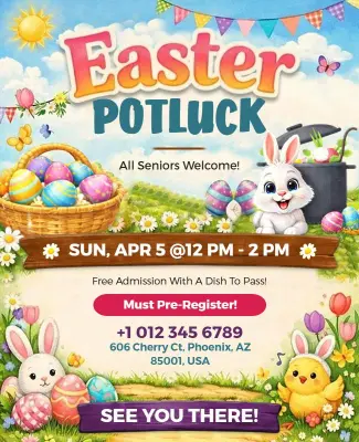 Easter Sunday flyer templates | Free to Customize & Print