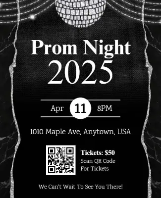 Prom Flyer Templates | Free & Editable Online