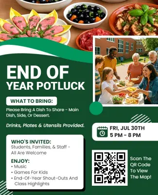 Potluck Flyer Templates | Free to Customize & Print