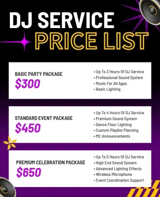Price List Flyer Templates - Free, Editable & Printable Designs