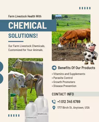 Free Livestock Flyer Templates for Auctions & Feed Sales