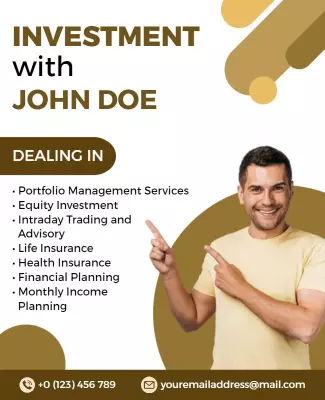 Editable Investment Flyer Templates for Finance & Consultancy