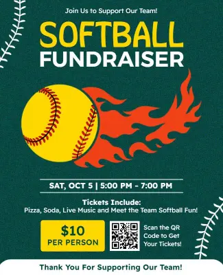 Softball Flyer Templates – Easy to Edit & Quick Download
