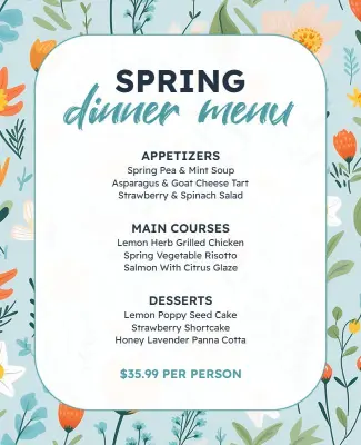 Free Editable Spring Flyer Templates | DesignWiz
