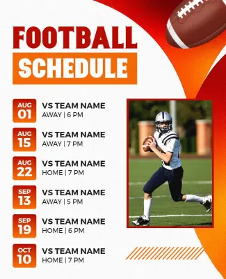 Football Flyer Templates | Customize & Download Instant