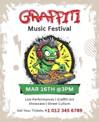 Music Festival Flyer Templates for Live Events and Concerts