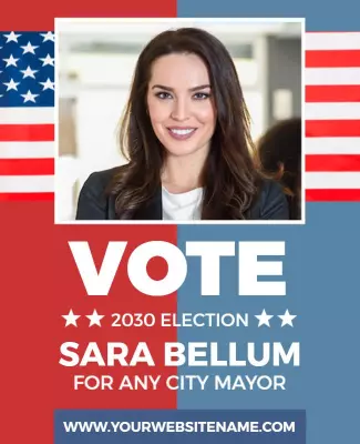 Free Customizable Elections Flyer Templates | DesignWiz