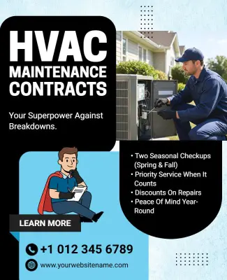HVAC Flyer Templates – Free, Editable & Print-Ready