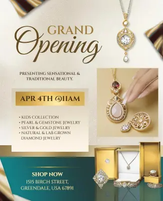 Grand Opening Flyer Templates - Free Edit & Download Online