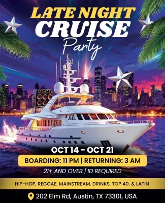 Cruise Flyer Templates - Customize & Download for Free