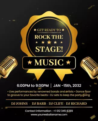 Free Elegant Flyer Templates for Events & Jewelry