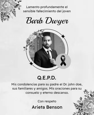 Funeral Flyer Templates | Free, Editable & Printable