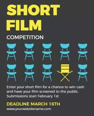 Competition Poster Templates - Printable & Trending Designs