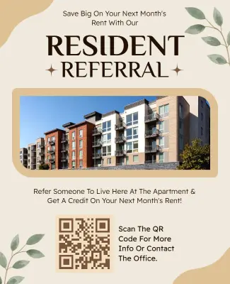 Resident Referral Flyer Templates - Edit, Download & Share