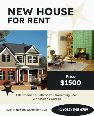 Rent Poster Templates | Ready-Made Designs To Easily Download